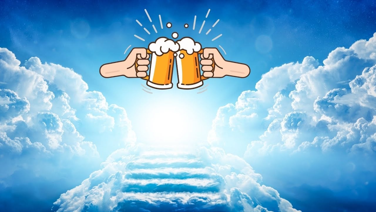 Samson Meets God for a Beer in Heaven